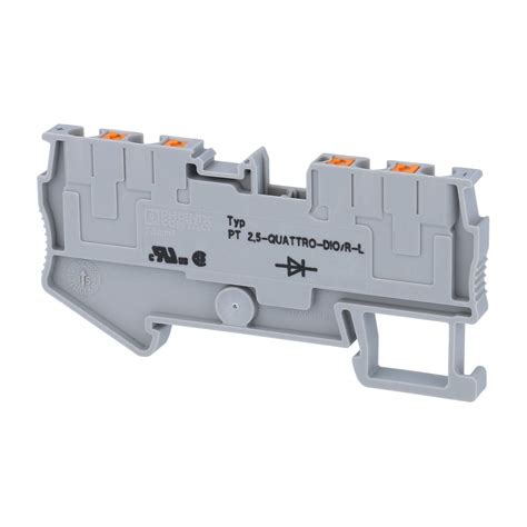 3210279 Phoenix Contact Diode Terminal Pt 2 5 Quattro Dio R L With Built In Diode Push In