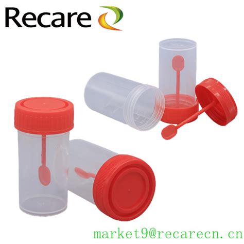 Stool Sample Collection Container Polypropylene Sterile