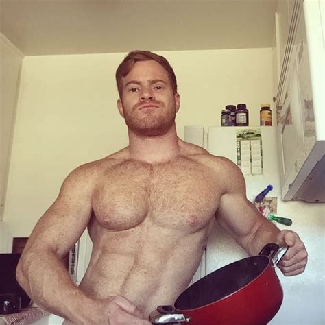 Behr Chested Ginger W 6 Pack Abs In 2025 Ginger Men Hot Ginger Men