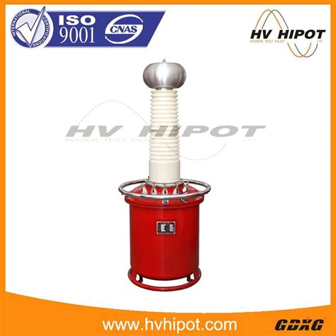 HVHIPOT SF6 Insulated HV Test Transformer YDQ Sf6 Gas Insulated Voltage Transformer Gas Type