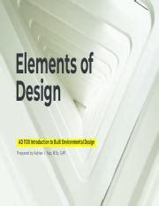 Elements Of Design Point Line Shape Plane Texture Pdf Elements Of Design AD