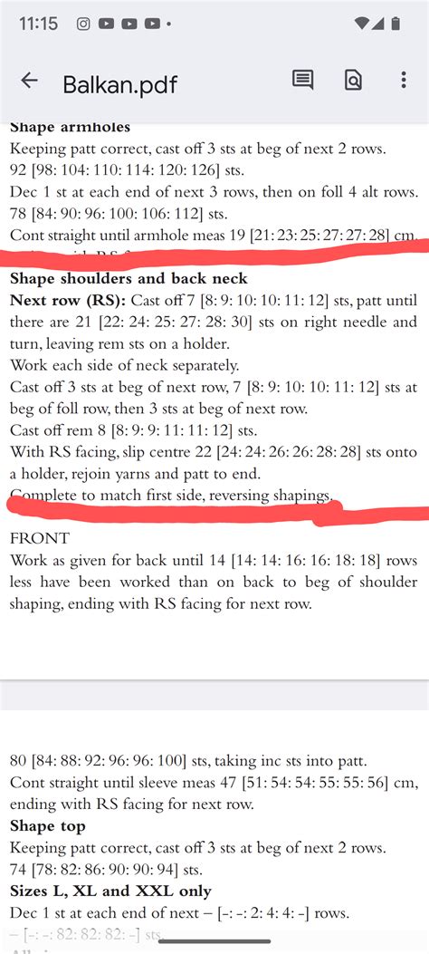 Im Having Trouble Figuring Out This Section Rknittinghelp