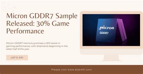 Micron GDDR Sample Released Game Performance
