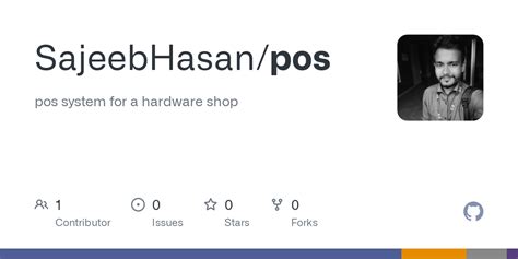 Github Sajeebhasanpos Pos System For A Hardware Shop