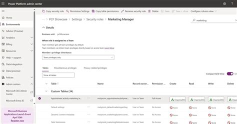 New Security Roles Interface For Dynamics 365 Admins