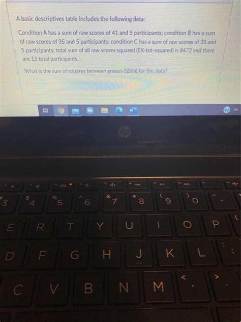 Solved A Repeated Measures T Test Provides The Following