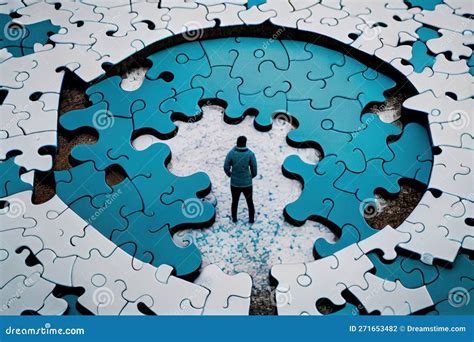 A Complex Puzzle Made With Generative Ai Stock Illustration Illustration Of Brainstorming