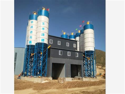 兰州 正平路桥 2HZS120型混凝土搅拌站 混凝土搅拌站 稳定土拌合站 郑州市建安中原机器制造有限公司