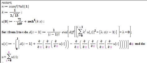 Numerical Methods How To Solve Kawahara Equation Mathematics Stack