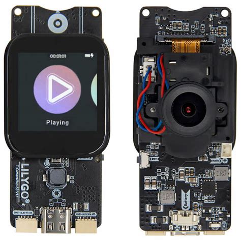 esp32 s3 lilygo t camera plus s3 wifi bt lcd 1 3 kamera mikrofon allegro
