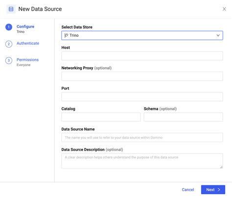 New Data Source