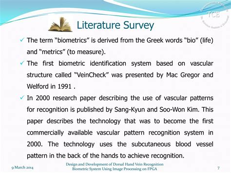 design and development of dorsal hand vein recognition biometric system