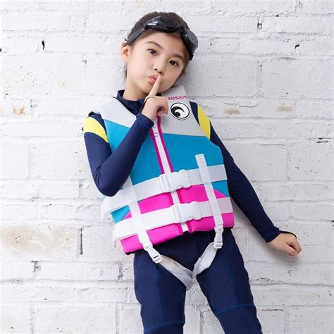 Hisea L002 폼 부력 조끼 홍수 방지 표류 낚시 서핑 어린이를위한 구명 조끼 크기 Xl 파랑 빨강