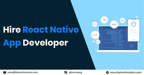 Hire React Native App Developer Hire Dedicated React Native App Developer