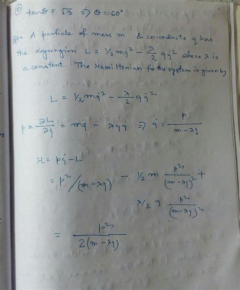 Physics Study Materials Solution Of Classical Mechanics Problems