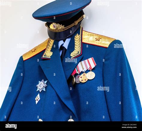 Samara Russia May 18 2019 Vintage Military Uniform Of The Soviet