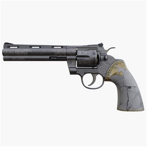 Colt Python D Models For Download TurboSquid