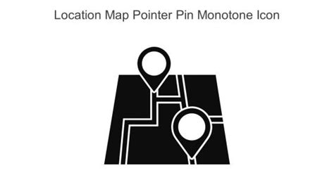 Pin Location Icon PowerPoint Presentation And Slides PPT Template SlideTeam