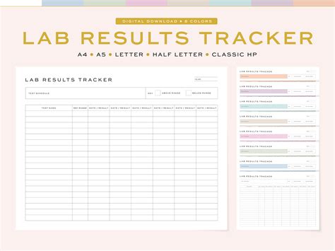 Clinical Lab Sheet