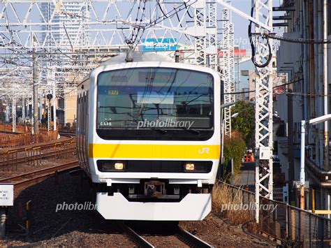 中央総武線各駅停車209系C512編成 写真素材 5276414 フォトライブラリー photolibrary