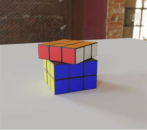 Rubiks Cube Model Blender Cubed