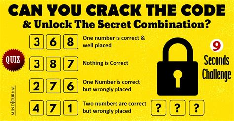 Can You Crack The Code Puzzle In 9 Seconds Fun Game Time