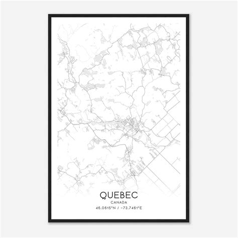 Custom Rawdon Canada Map Poster Mapmory