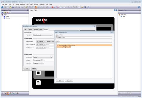 Crimson 3x Using The Showmodal Function Hms Support Portal