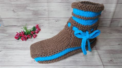 Носки на двух спицах без шва по подошве 💥 вязаныеноски носкинадвухспицах следки Youtube