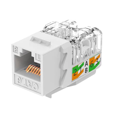 90 Degree Rj45 Utp Cat3 Cat5e Cat6 Construction Unshielded 8p8c Female Keystone Jack China 90