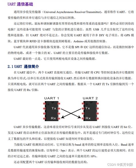uart、spi、i2c通信协议超全入门教程 从机自动发送信号的协议 csdn博客