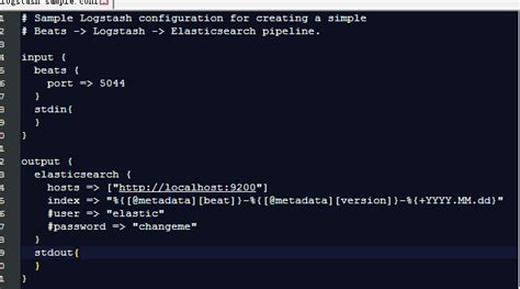 Logstash安装篇Windows下安装和运行Logstash youqc 博客园
