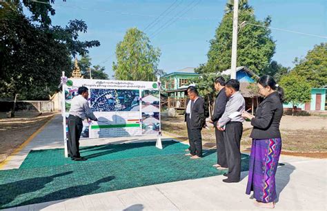 ကျေးလက်ဒေသဖွံ့ဖြိုးတိုးတက်ရေးဦးစီးဌာန ဒုတိယညွှန်ကြားရေးမှူးချုပ် ဦးမောင်ဝင်း ပွင့်ဖြူမြို့နယ် ရ