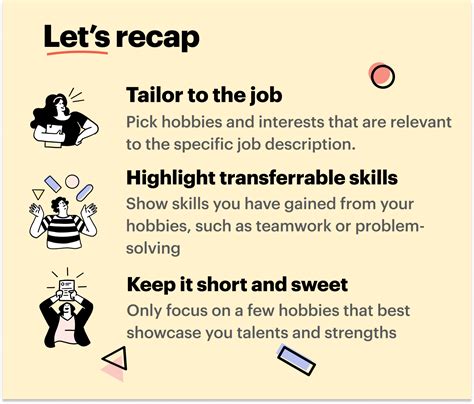 Interests Examples 130 Hobbies To List On Your Resume Examples