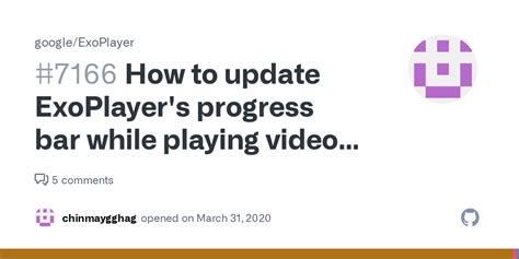 How To Update Exoplayers Progress Bar While Playing Video On