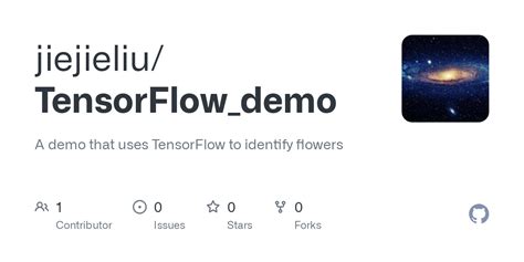 Github Jiejieliutensorflowdemo A Demo That Uses Tensorflow To