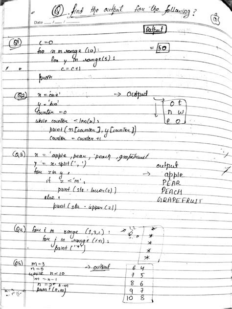 Python Basic Code Part I Pdf