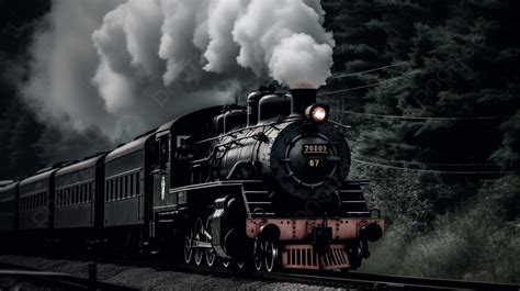 Wallpaper Train Steam Wallpapers Hd Background Black Smoke Steam Locomotive Hd Photography