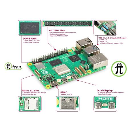 Raspberry Pi 5 Single Board Computer Shopee Thailand