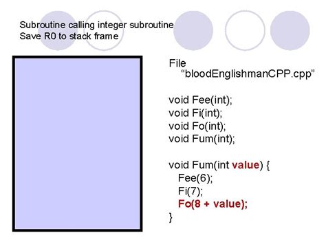Help For Lab 1 Subroutines Calling Subroutines Lab