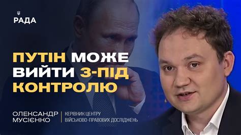 Репресивний режим путіна може вийти з під контролю Олександр Мусієнко YouTube