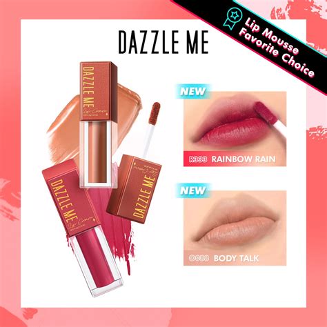 Jual As Dazzle Me Mousse Lip Cream Dazzleme Silky Lipstik