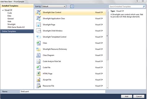 Understand Mvvm Using Prism By Hello World Silverlight Application