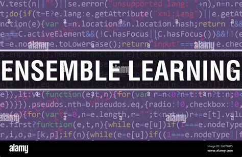 Ensemble Learning Concept With Random Parts Of Program Codeensemble