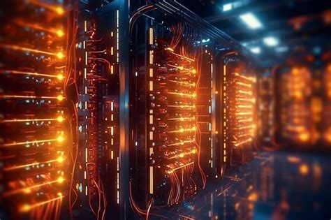 Premium AI Image High Performance Data Servers Ultra High Performance