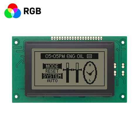 2 4inch 128x32 Graphic Cog Lcd Fstn Display With White Side Backlight