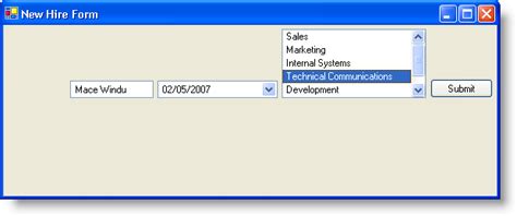 Aligning Controls With WinFlowLayoutManager Infragistics Windows