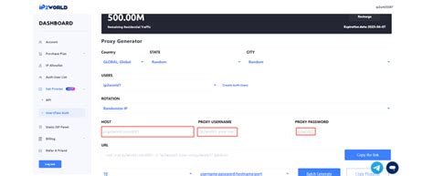 How To Integrate IP2World Proxies With MoreLogin