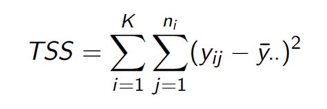 Biostats Lecture One Way ANOVA Flashcards Quizlet