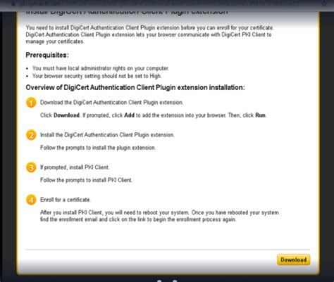 Browser Extension Instructions Pki Client